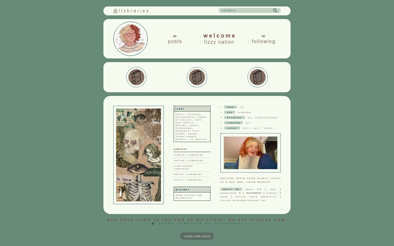 lizbraries carrd